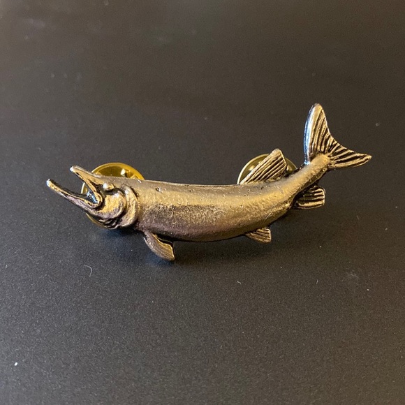 Vintage | Accessories | Vintage Fish Pin Northern Walleye Crappie ...